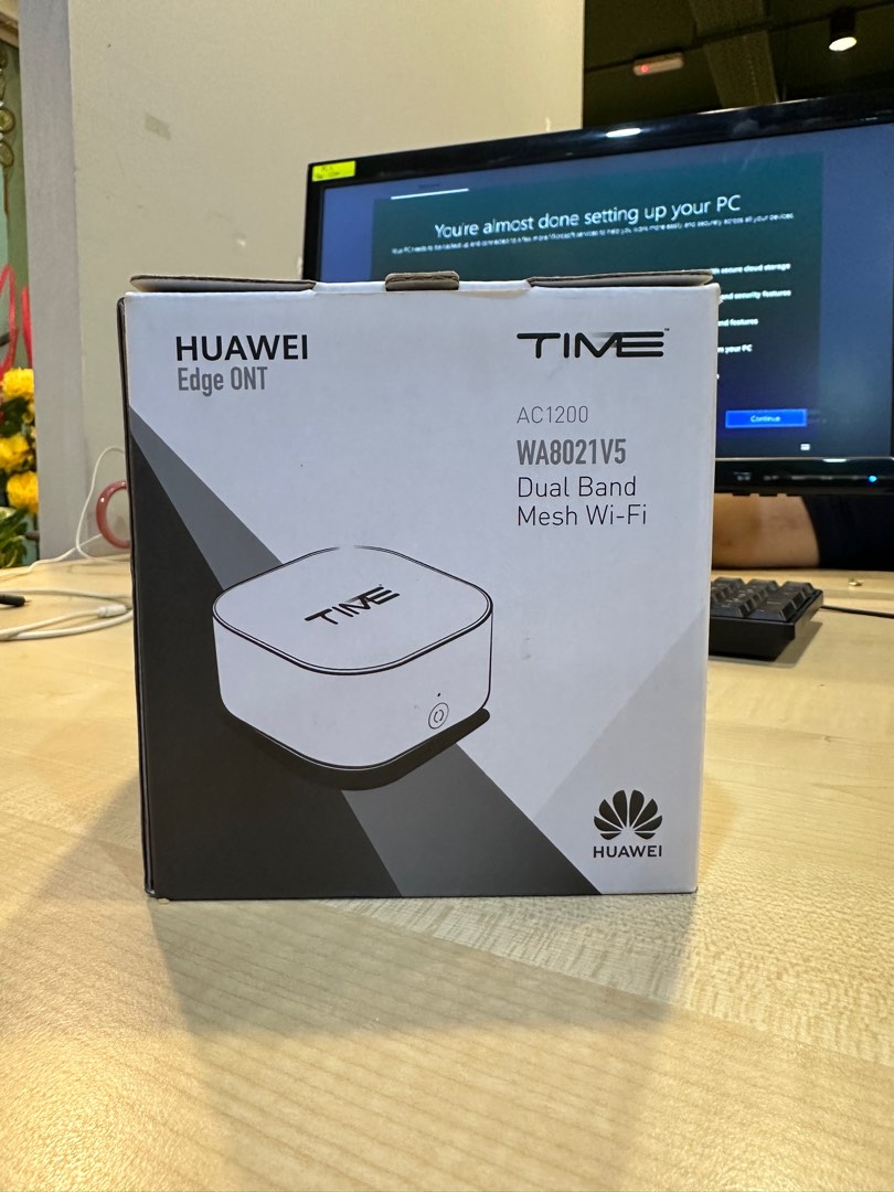 HUAWEI edge TIME DUAL band mesh Wifi, TV & Home Appliances, Other Home ...