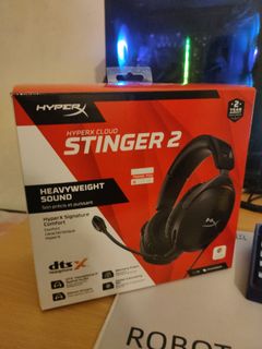 HYPERX CLOUD STINGER2 HEAVYWEIGHT SOUND SIGNATURE COMFORT HEADPHONE ...
