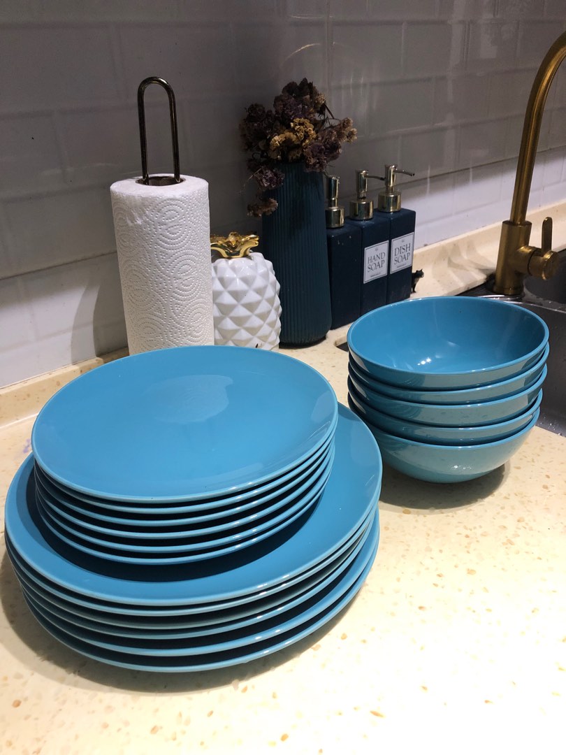 IKEA DINNERWARE, SET OF 16, Furniture & Home Living, Kitchenware ...