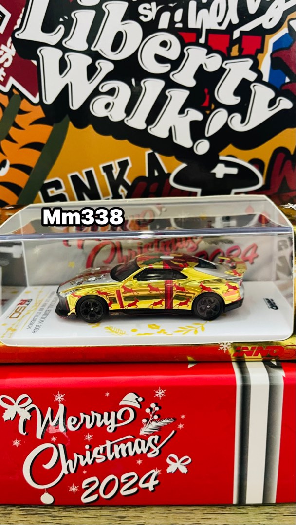 INNO64 GT-R50 Merry Christmas 2024 Chase, Hobbies & Toys, Toys & Games on Carousell