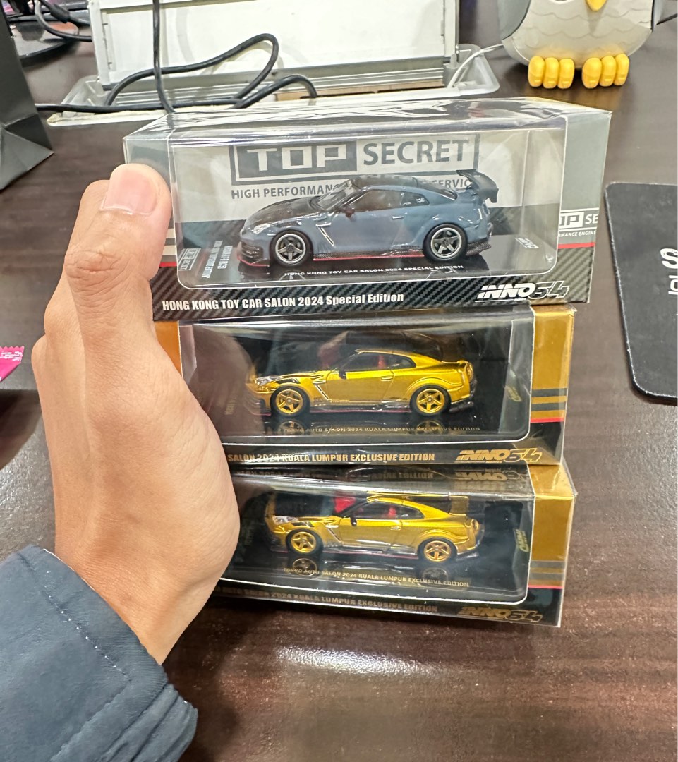 Inno64 Nissan Skyline R35 Top Secret MDX INNO HONG KONG, Hobbies & Toys ...