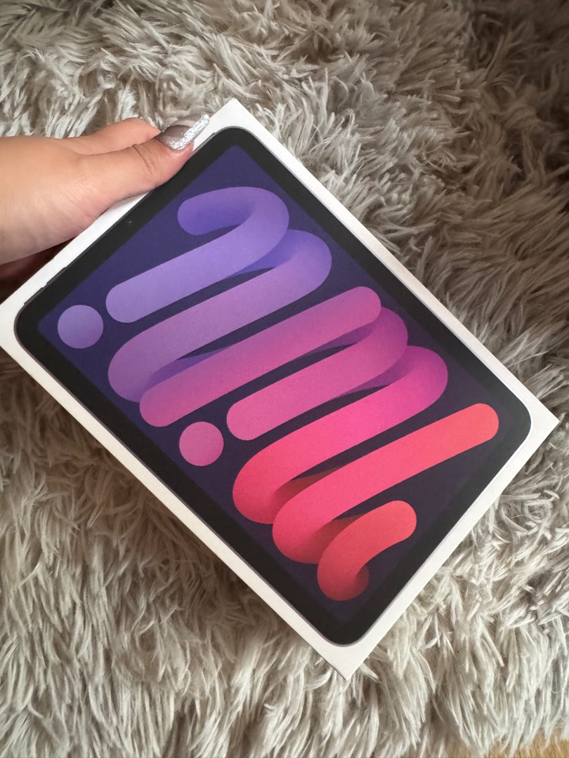 ipad Mini 7 128gb wifi + Celluar Purple 128GB, Mobile Phones & Gadgets ...