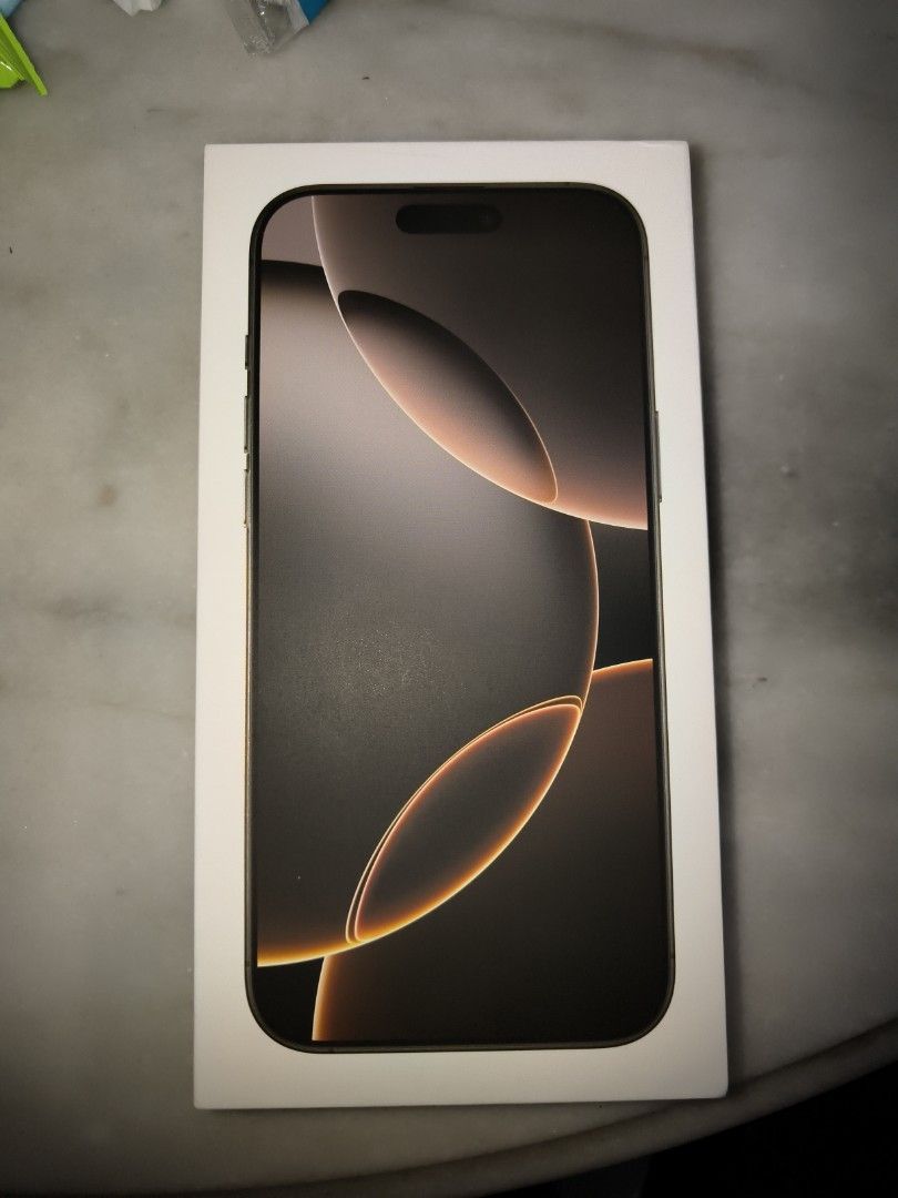 iPhone 16 Pro Max Desert Titanium 1 TB, Mobile Phones & Gadgets, Mobile ...