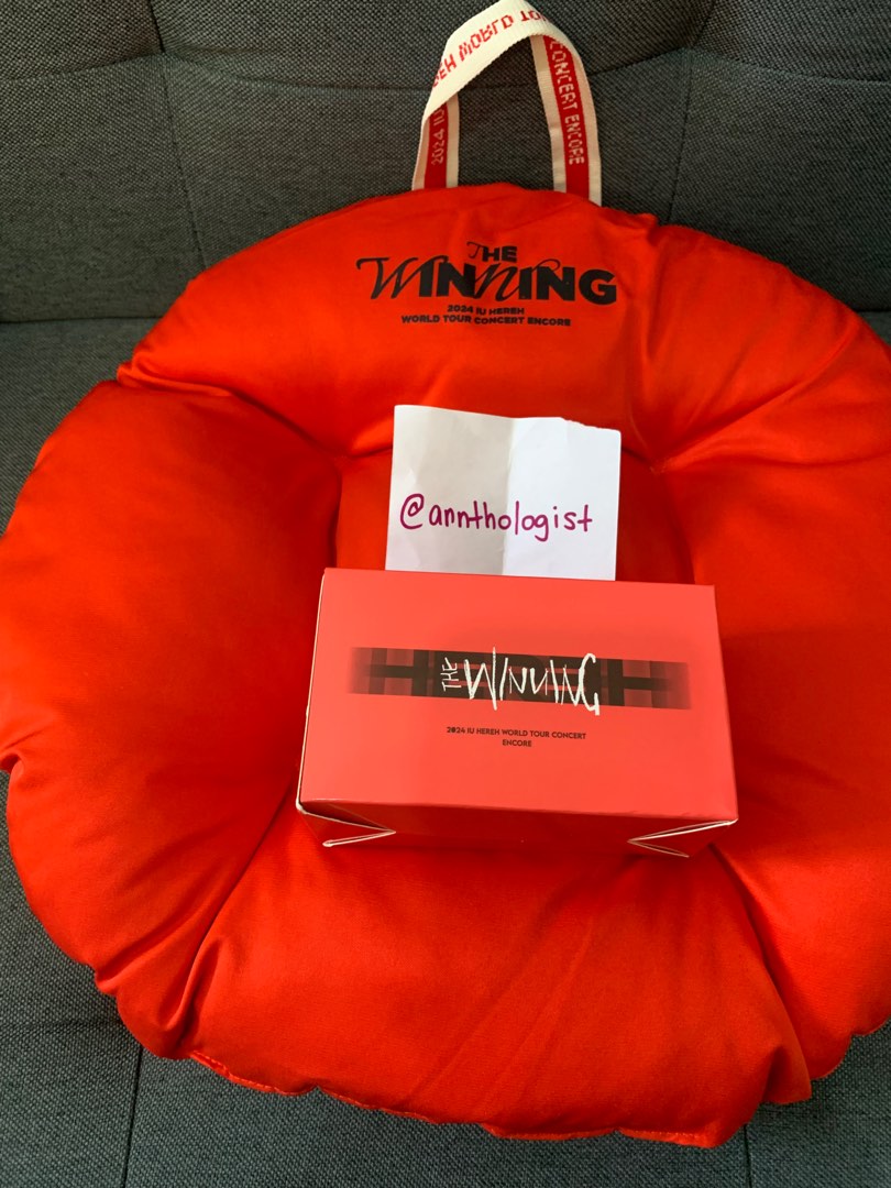 IU Red The Winning Encore Cushion and Binoculars, Hobbies & Toys ...