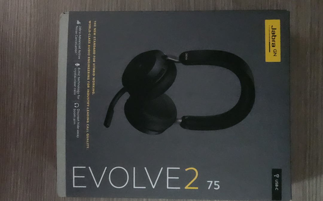 Jabra Evolve headsets, Audio, Headphones & Headsets on Carousell