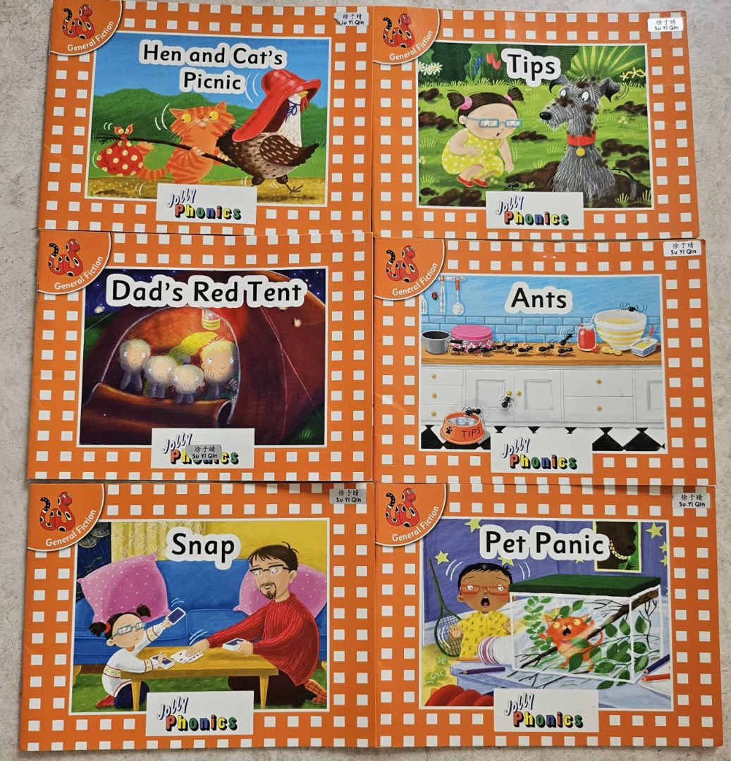 Jolly Phonics Orange Readers, Hobbies & Toys, Books & Magazines ...