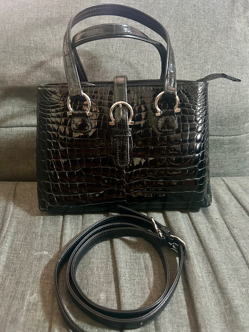 JRA Genuine Crocodile two way Bag, Women's Fashion, Bags & Wallets ...