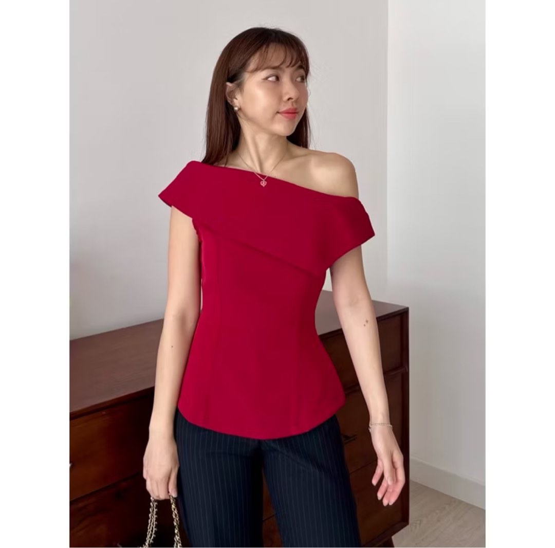 Kara Top By Oudre Atasan Off Shoulder, Fesyen Wanita, Pakaian Wanita ...