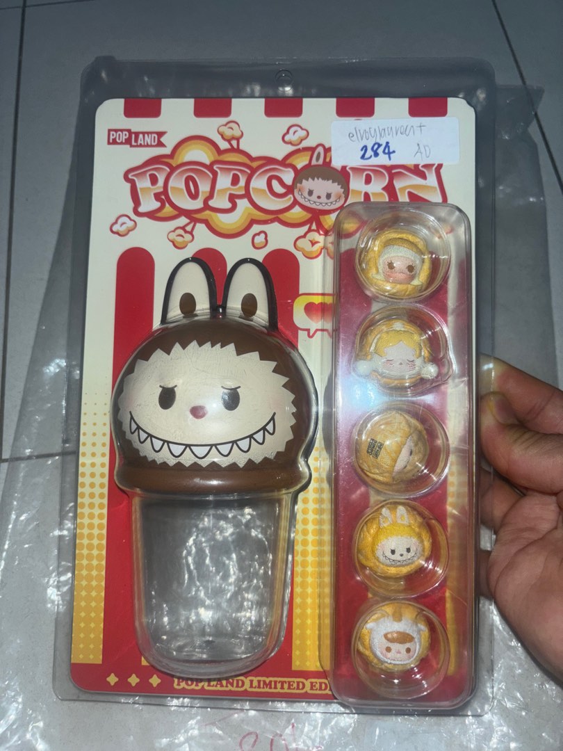 Labubu Popcorn Holder, Hobbies & Toys, Toys & Games on Carousell