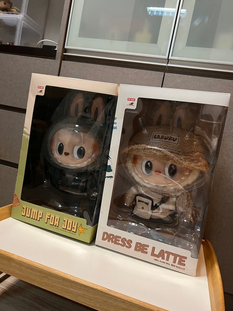 Labubu 2nd & 3rd jump for joy dress like latte, Hobbies & Toys, Toys ...