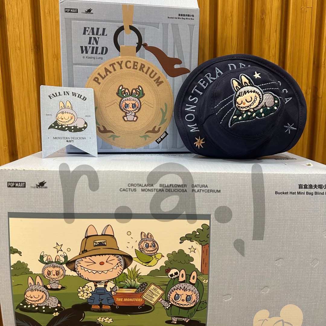 Labubu: Fall in Wild Mini Bucket Hat, Hobbies & Toys, Toys & Games on ...