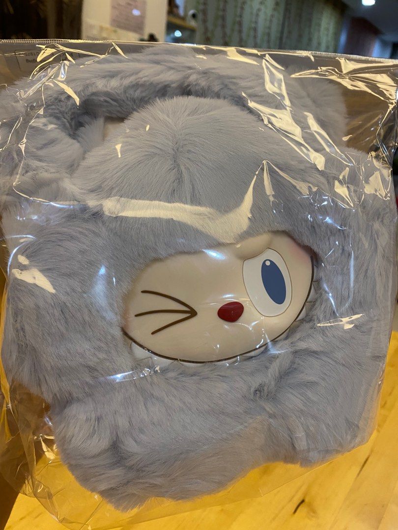 Labubu Plush Bag - Sky Blue, Women's Fashion, Bags & Wallets, Purses ...