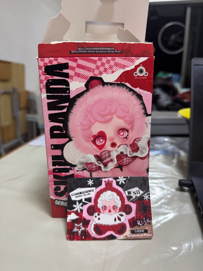 labubu v1 and skullpanda, Hobbies & Toys, Toys & Games on Carousell