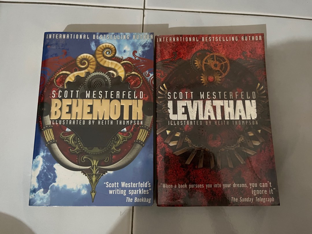 Leviathan & behemoth - scott westerfeld, Hobbies & Toys, Books ...