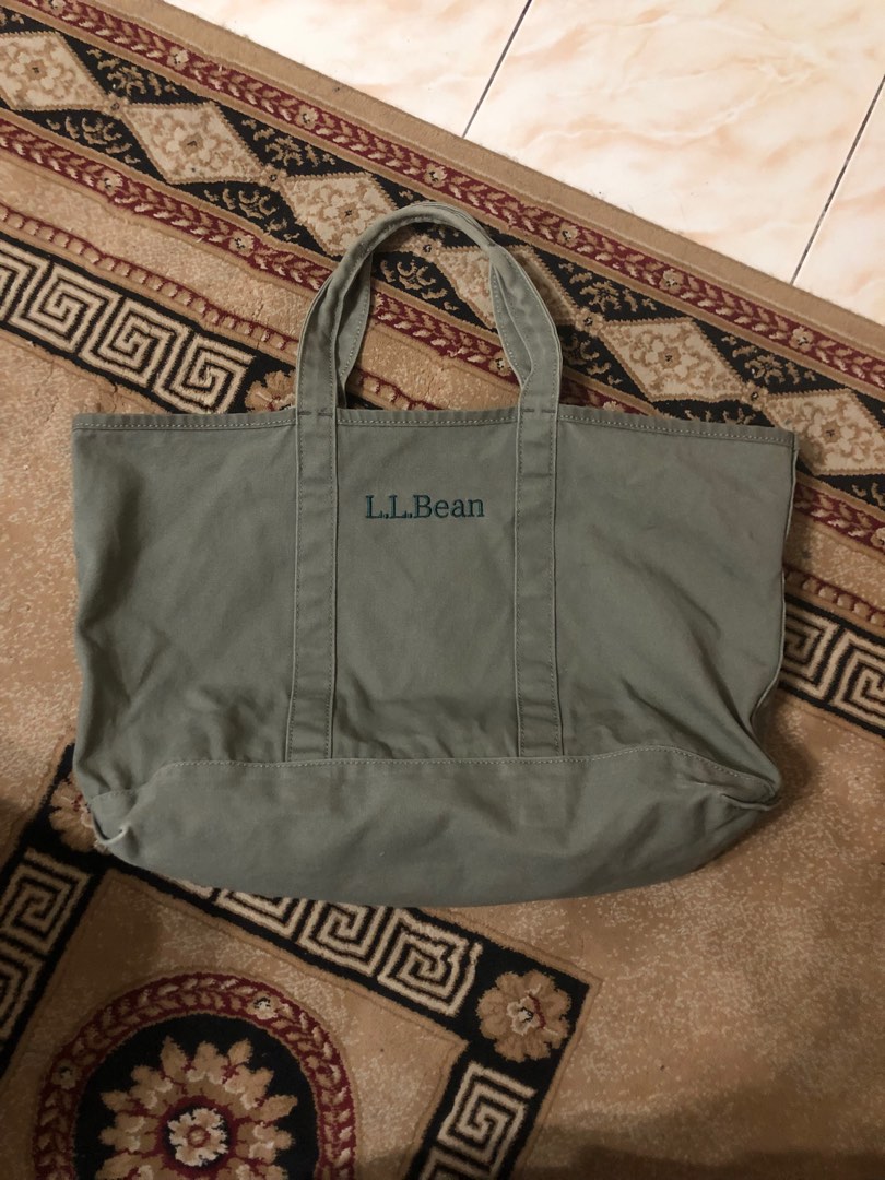 L.L Bean canvas tote bag, Men's Fashion, Bags, Sling Bags on Carousell