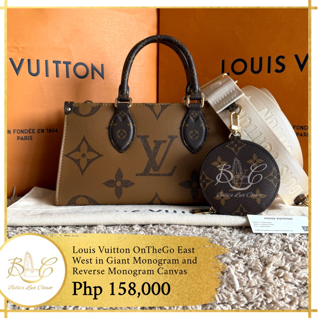 Louis Vuitton OTG East West Giant Reverse Monogram, Luxury, Bags ...