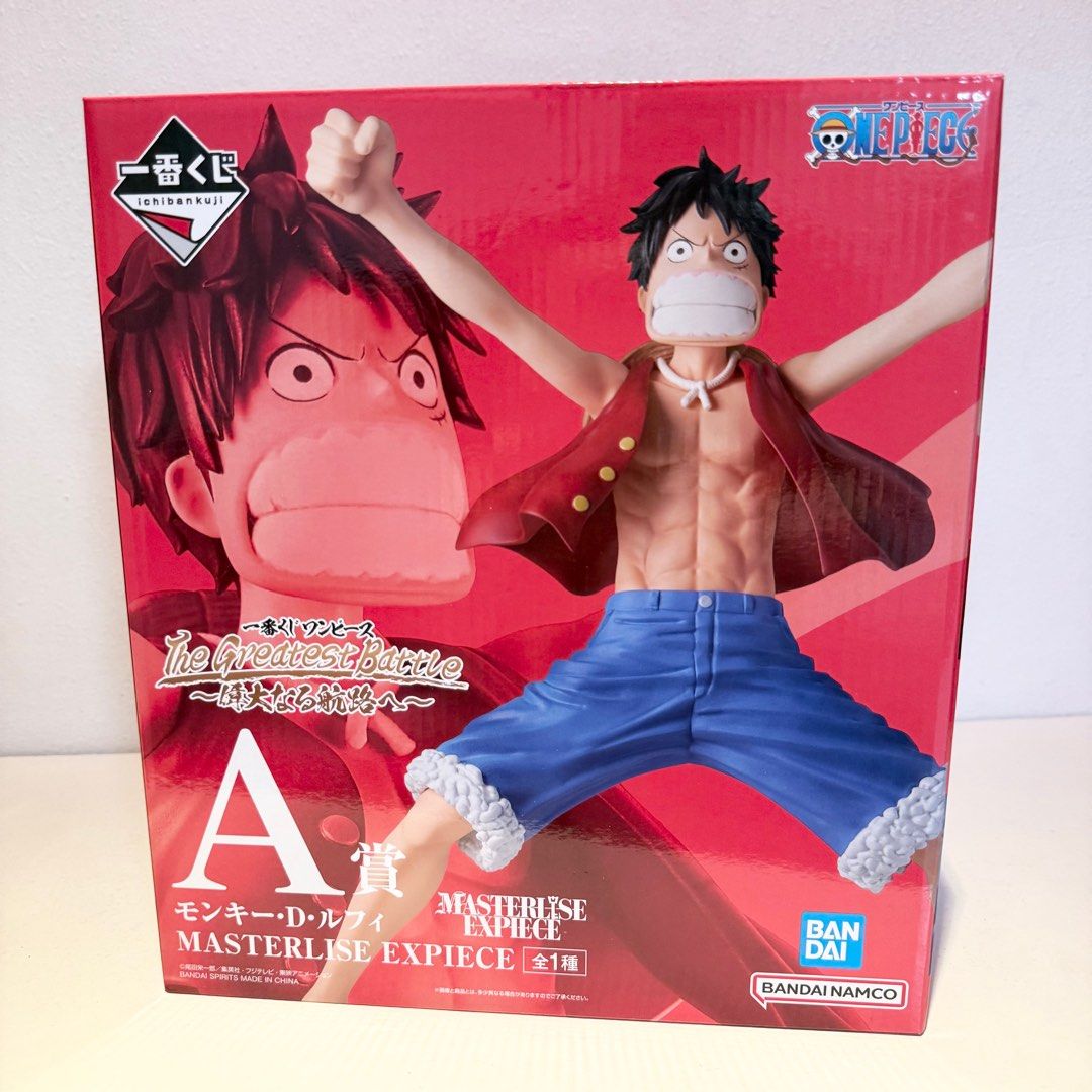 Luffy one piece ichiban kuji the greatest battle crocodile rob lucci ...