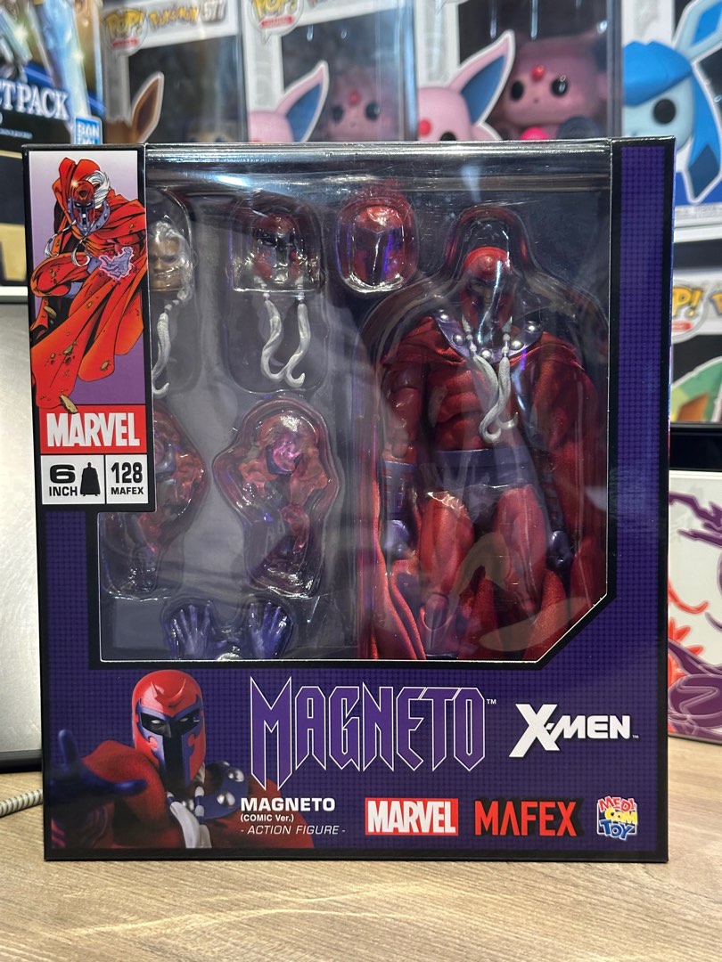 Mafex 128 - Magneto X-Men, Hobbies & Toys, Toys & Games on Carousell