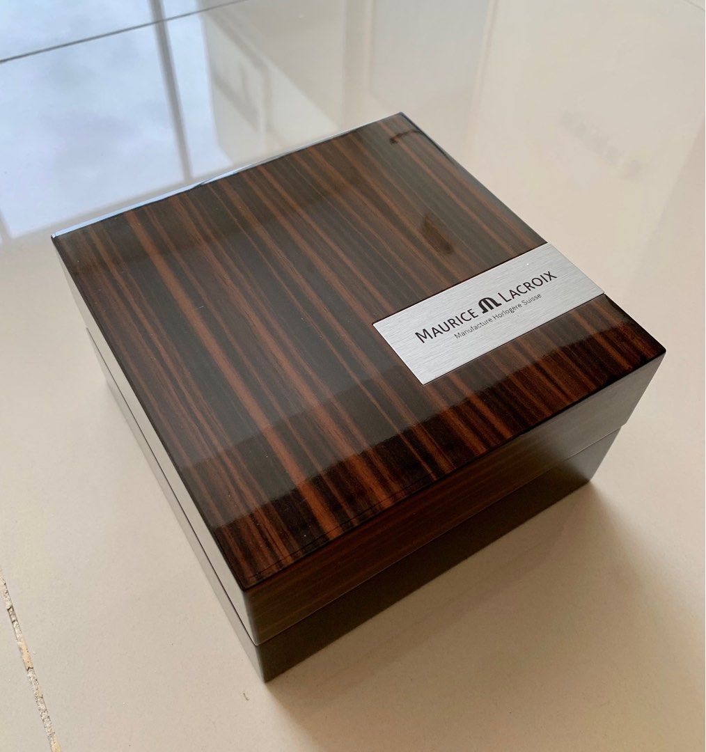 Maurice lacroix box, Luxury, Accessories on Carousell