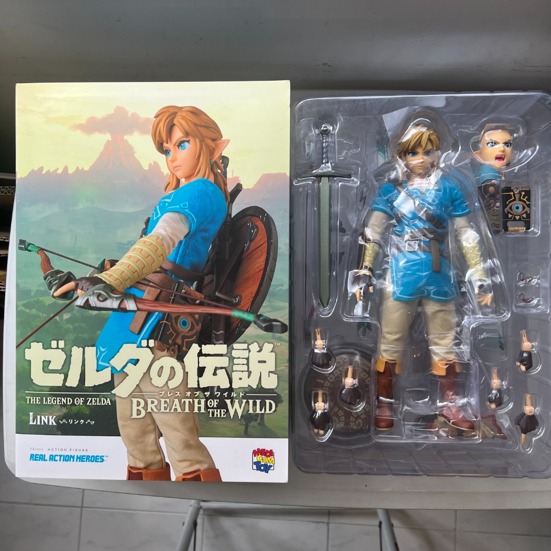 Medicom Toy RAH Link 1/6 Scale Figure The Legend of Zelda Breath of the ...
