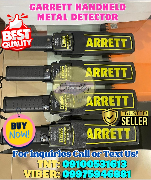 Metal Detector Super Scanner Garrett Handheld, Furniture & Home Living ...