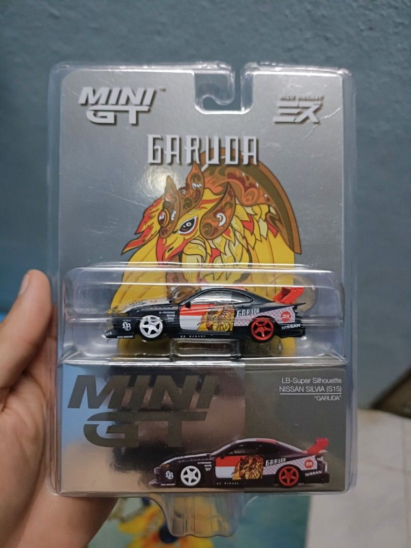 MINI GT SILVIA S15 GARUDA, Hobbies & Toys, Toys & Games on Carousell