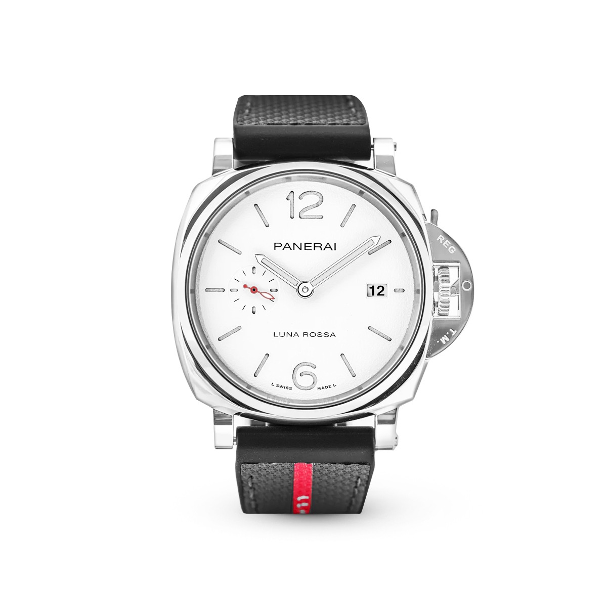 New Jan 2025 Panerai Luminor Due Luna Rossa 42 PAM01381 White, Luxury ...
