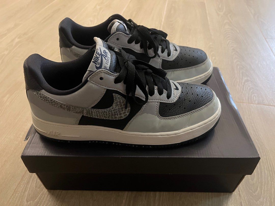Nike Air Force 1 3M snake , Men's Fashion, Footwear, Sneakers on Carousell