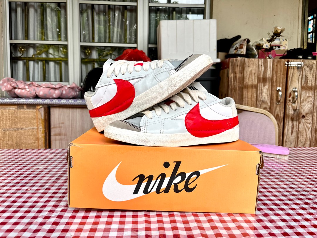 Nike Blazzer Low 77 Jumbo, Men's Fashion, Footwear, Sneakers on Carousell