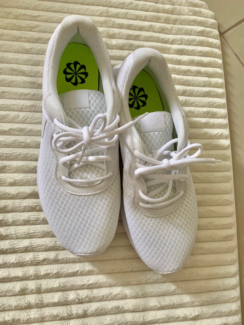Nike Pure White Sneakers, Women's Fashion, Footwear, Sneakers on Carousell