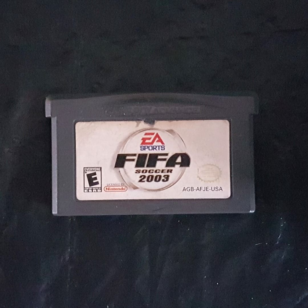 NINTENDO EA Sports, FIFA Soccer 2003 USA, Made in JAPAN, Model AGB-002 ...