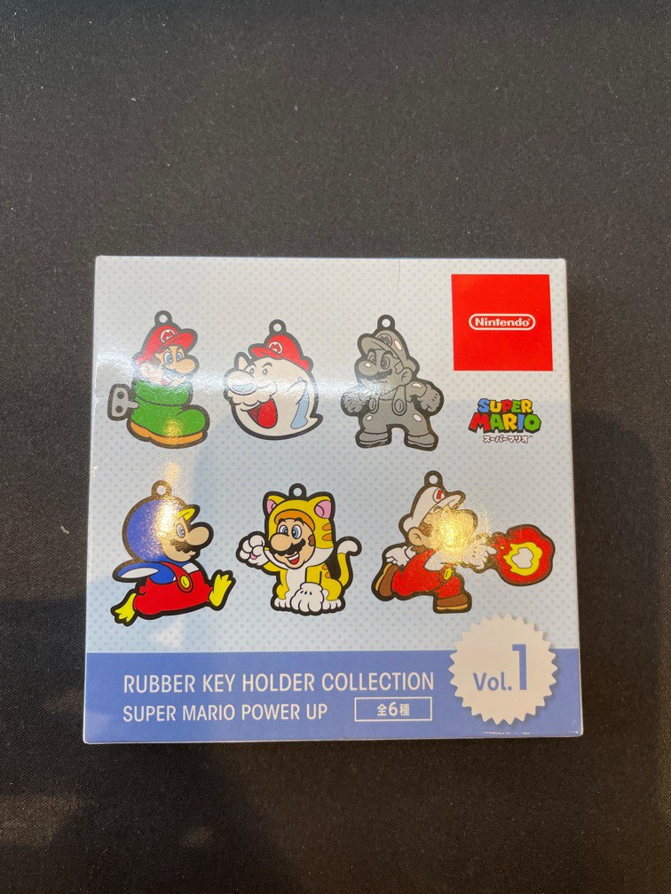 Nintendo Rubber KeyHolder vol 1, Hobbies & Toys, Stationary & Craft ...