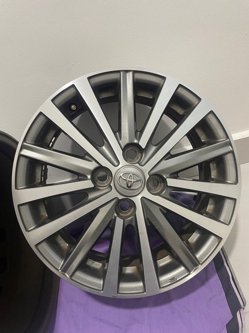 Original Sport Rim Toyota Vios Model NCP 150, Auto Accessories on Carousell