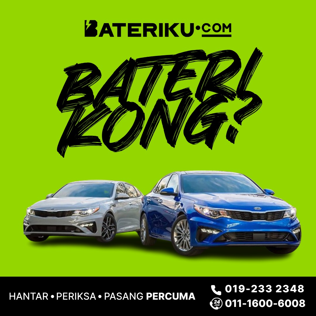 Paling Elok! Penghantaran Bateri Kereta Kia Percuma 24 Jam Bateriku ...