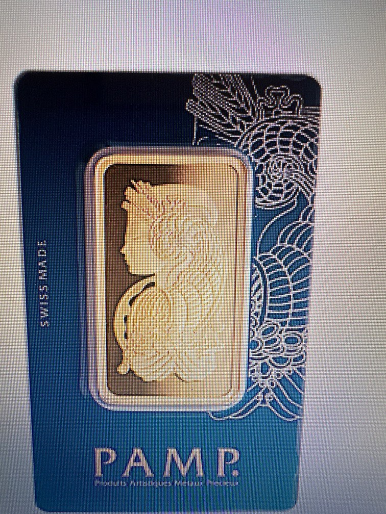 PAMP gold bar 50gm, Luxury, Accessories on Carousell