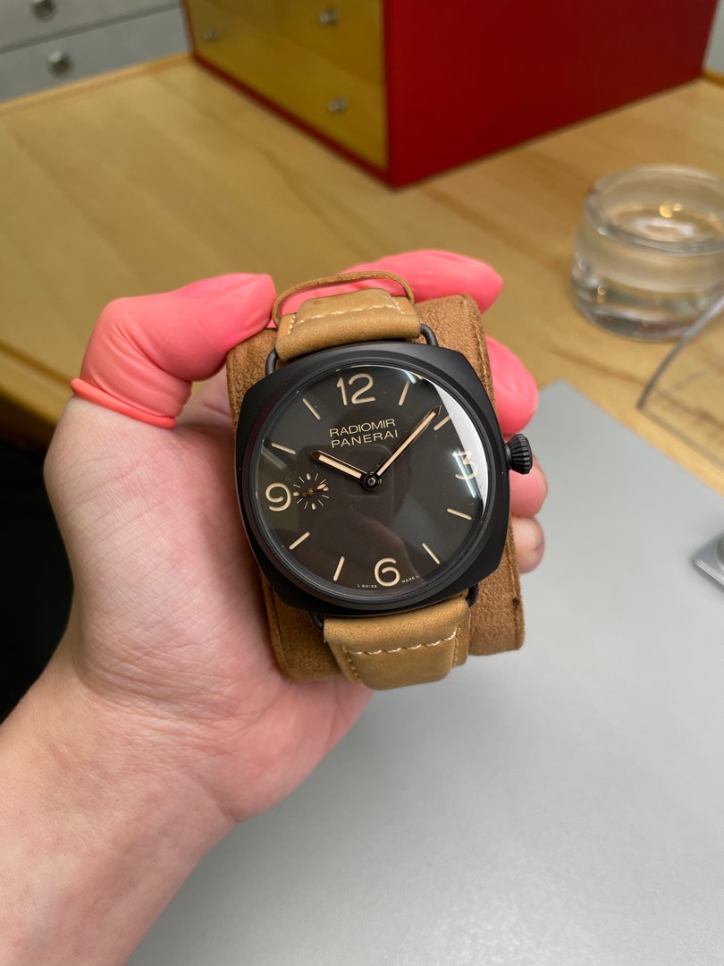Panerai Radiomir Black Dial Used | Watch Only, Luxury, Watches on Carousell