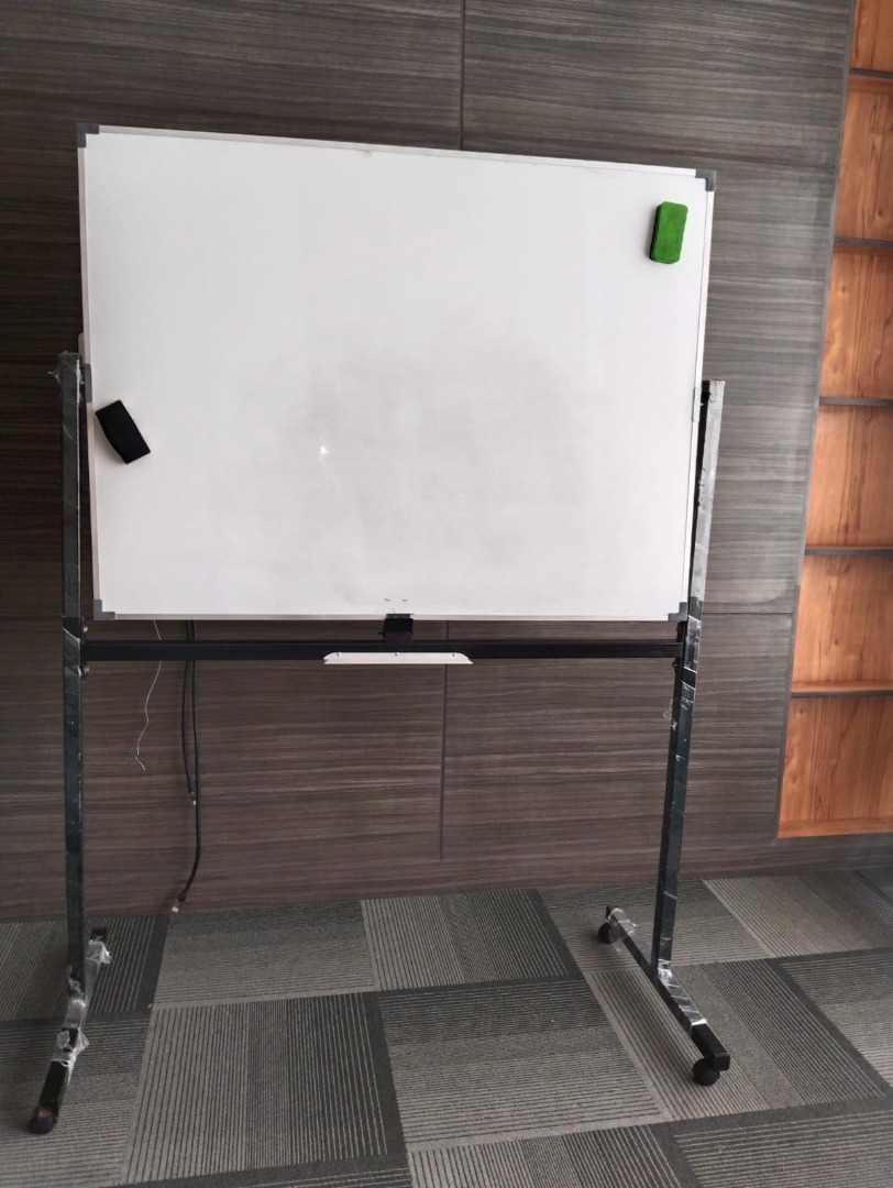 Papan Tulis White Board Standing Magnet, Serba Serbi, Others di Carousell