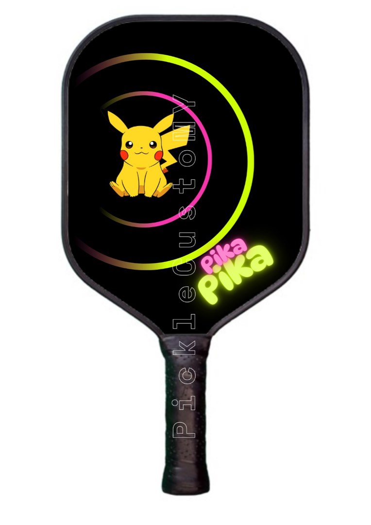 Pikachu Pickleball Paddles (custom), Sports Equipment, Sports & Games ...