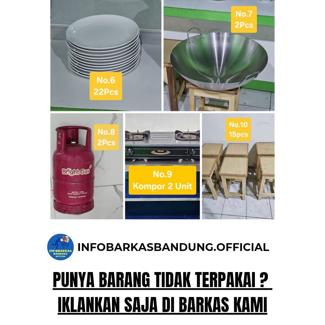 Piring ceper, katel, tabung, kompor rinai, kursi kayu jati belanda, Perabotan Rumah di Carousell