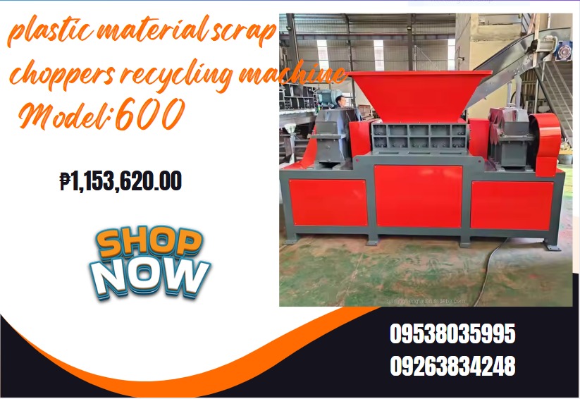 plastic material scrap choppers recycling machine Model:600, Everything ...