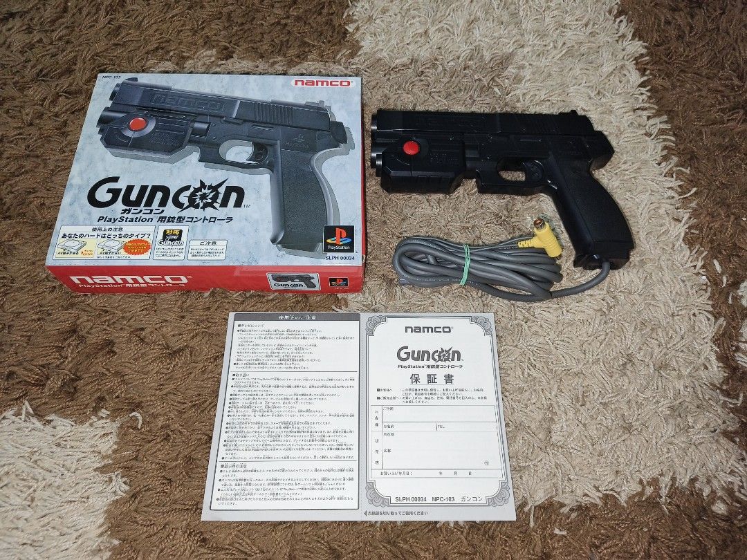 Playstation 1 PS1 Guncon, Video Gaming, Video Games, PlayStation on ...
