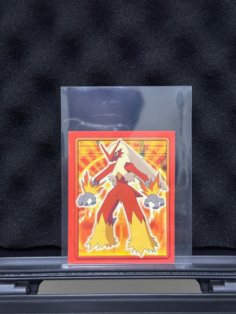 Pokemon Merlin Sticker Blaziken POKEMON ADVANCED SERIE 6 MERLIN 2004 ...