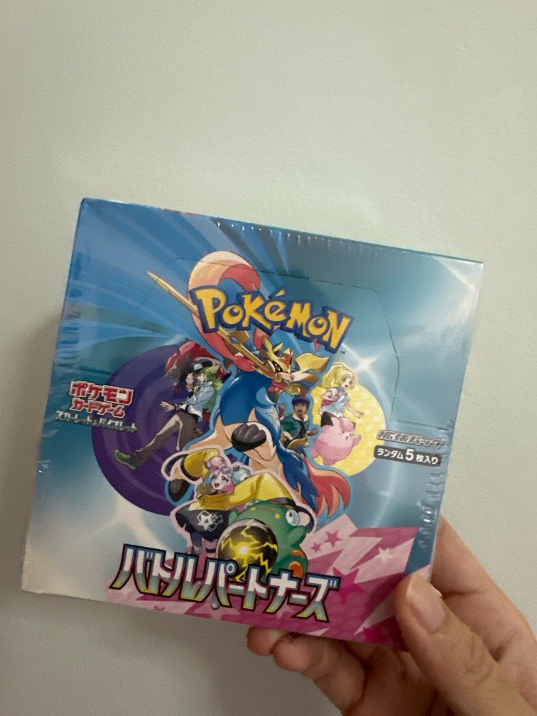 Pokemon TCG sv9 battle partners booster box, Hobbies & Toys, Toys ...