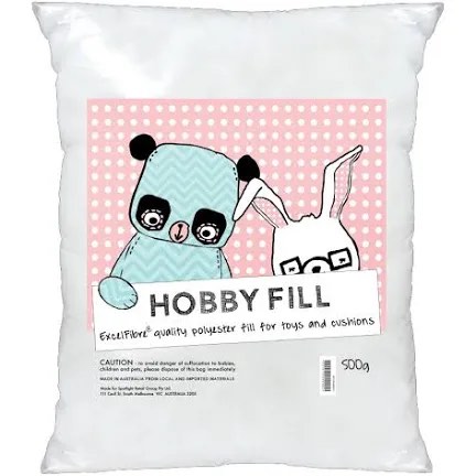 Polyester fill stuffing for soft toys cushion 500g, Hobbies & Toys ...
