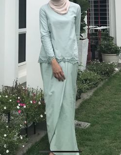 Poplook Premium 2024, Women's Fashion, Muslimah Fashion, Baju Kurung ...