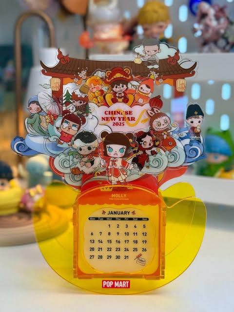 Popmart 2025 Calendar (Authentic Sealed), Hobbies & Toys, Toys & Games ...