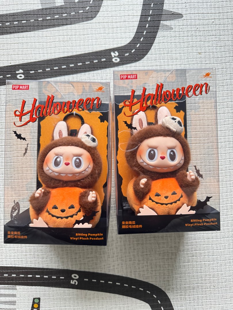Popmart Halloween labubu, Hobbies & Toys, Toys & Games on Carousell