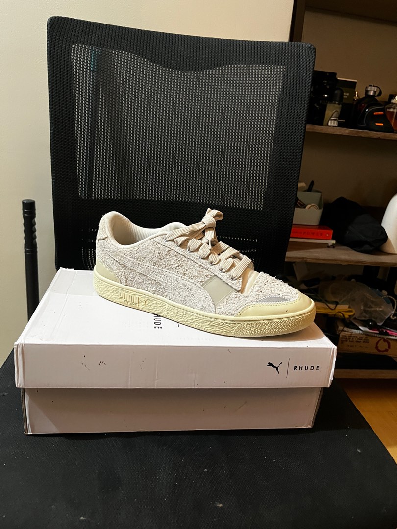 Puma Ralph Sampson Lo X Rhude Collab, Men's Fashion, Footwear, Sneakers ...