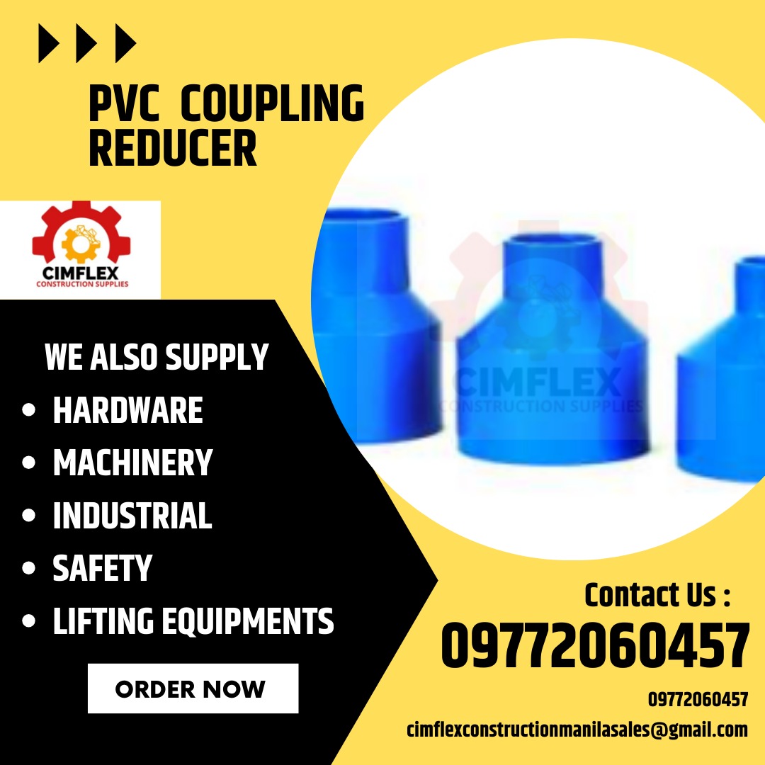 pvc coupling reducer blue, Commercial & Industrial, Construction Tools ...