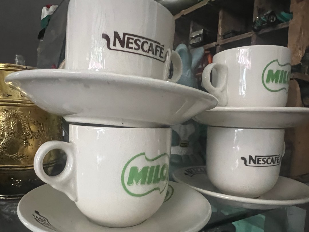 Qawan kopitiam milo/nescafe, Hobbies & Toys, Collectibles & Memorabilia ...